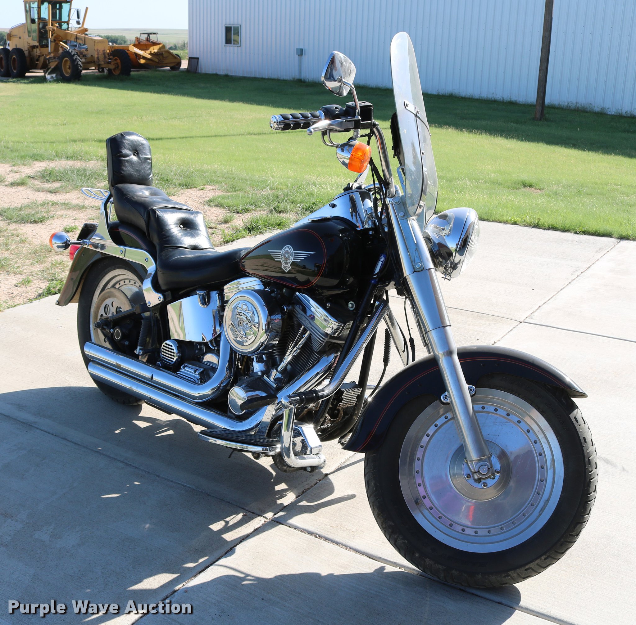 2001 Harley Davidson Fat Boy motorcycle in Quinter, KS | Item EX9777 ...