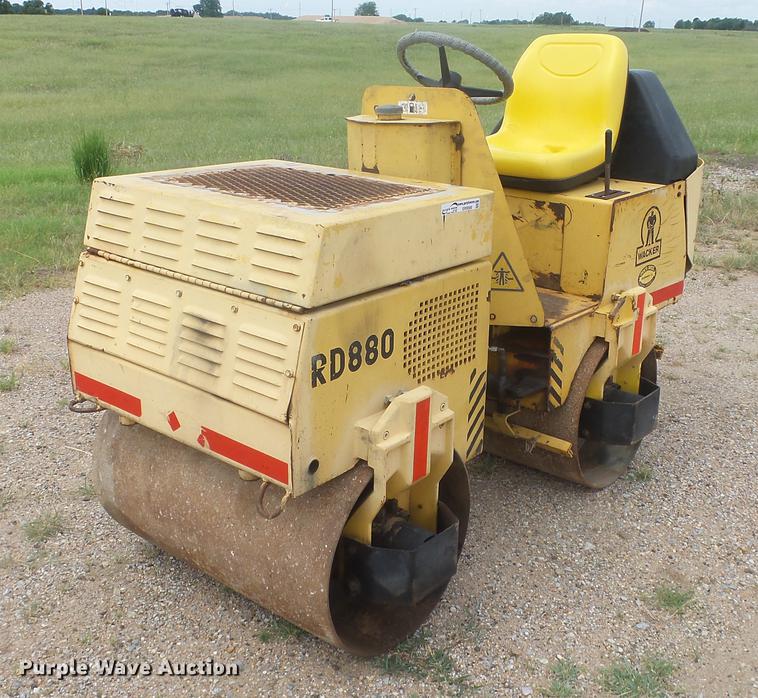 Wacker RD880 double drum vibratory roller in Kingman, KS | Item ER9566 ...