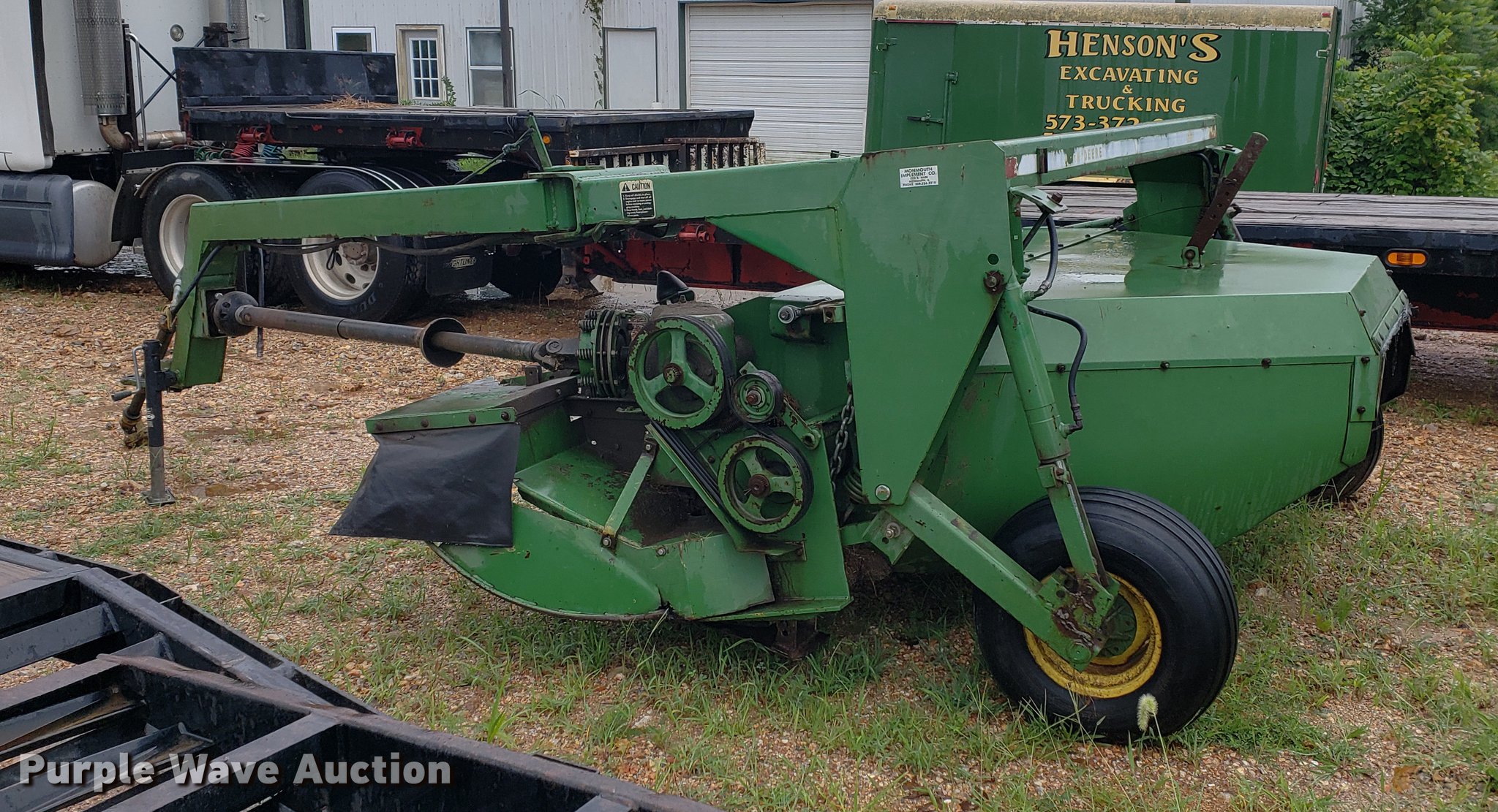 John Deere 1327 discbine mower conditioner in Gravois Mills, MO | Item ...