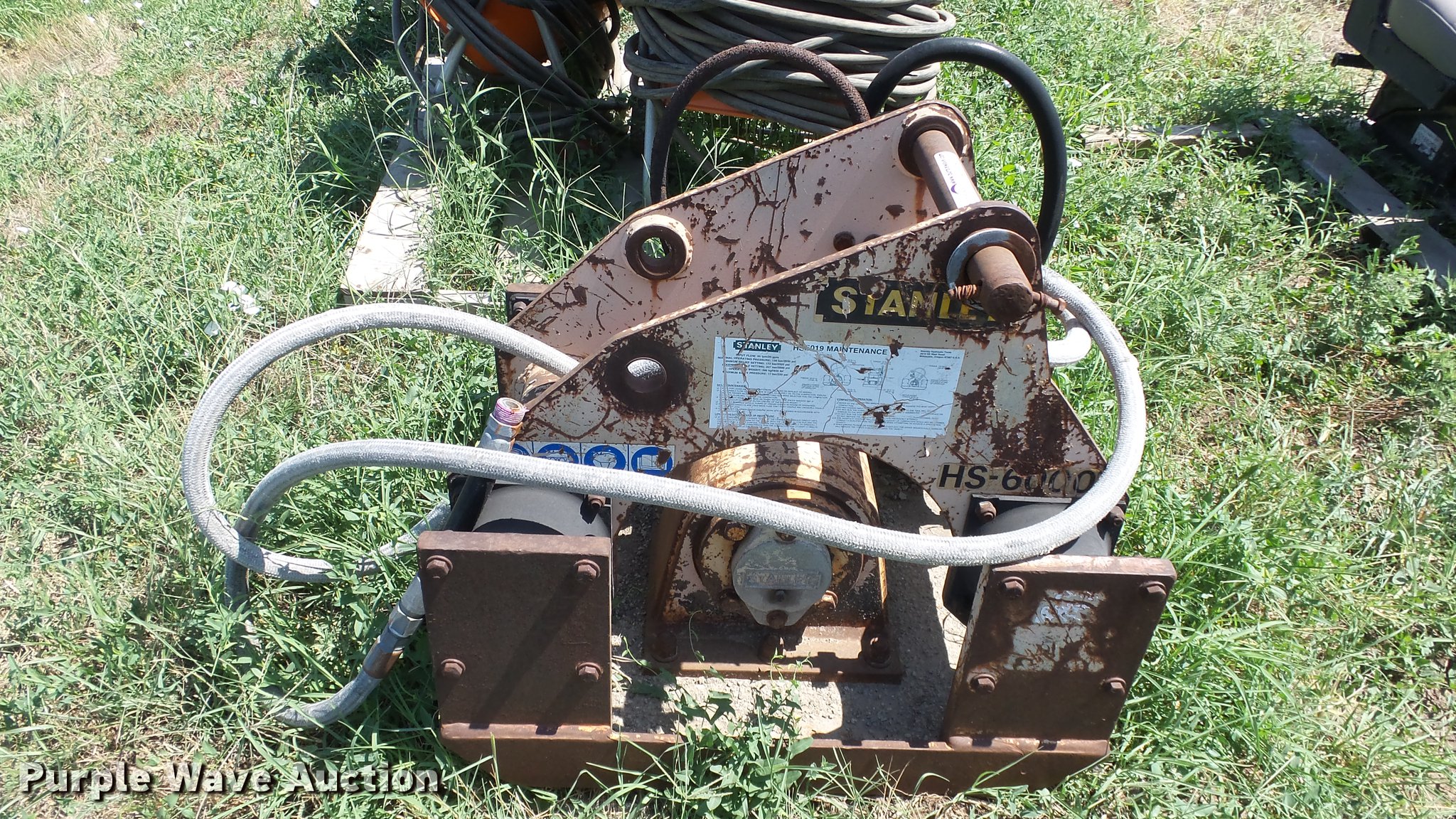 Stanley HS-6000 plate compactor in Wichita, KS | Item BL9054 sold ...
