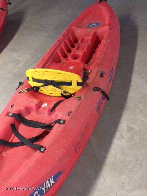 (2) Ocean Big Yak kayaks in Manhattan, KS | Item G1273 sold | Purple Wave