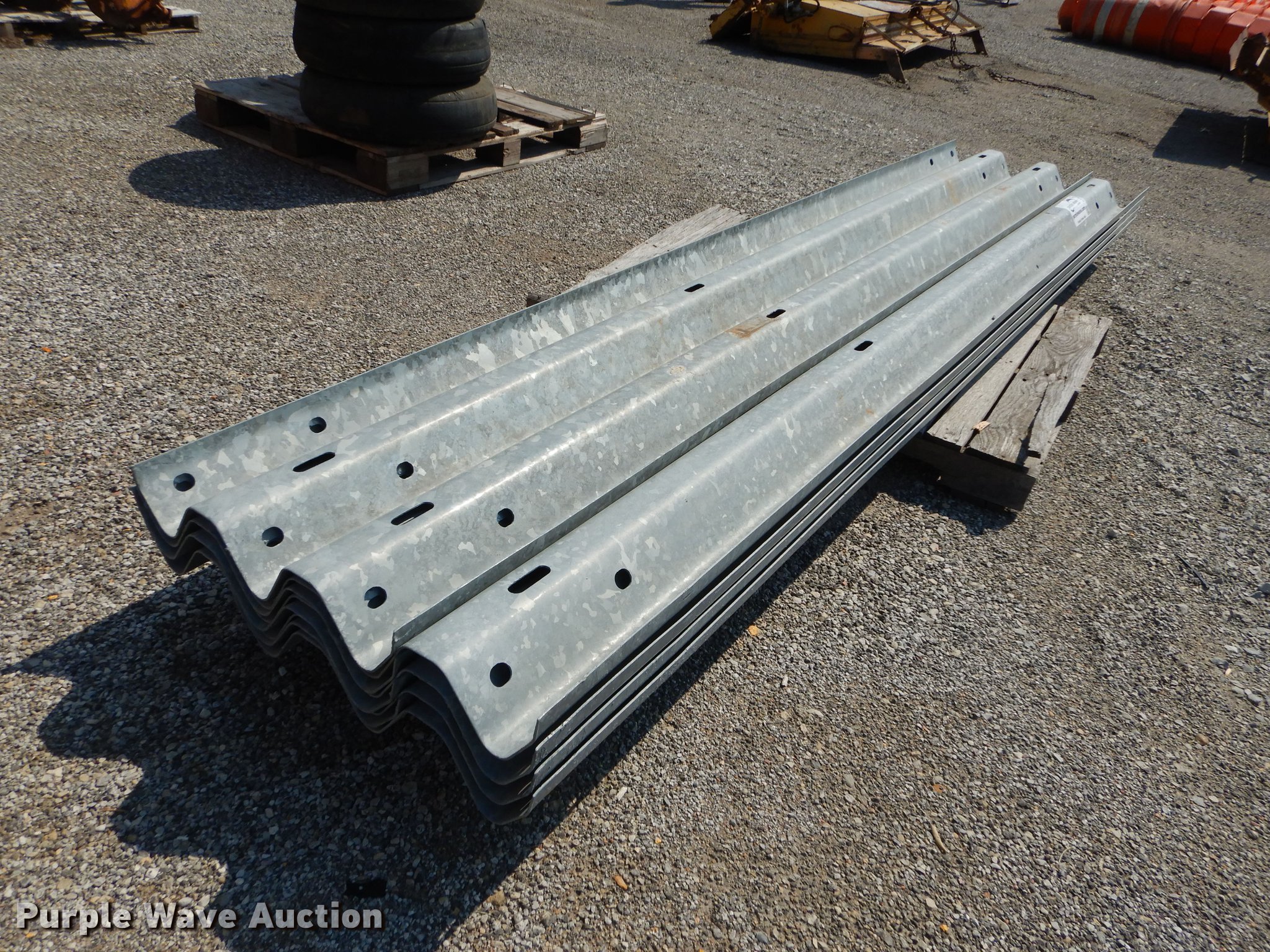 (8) guard rail sections in Saint Joseph, MO | Item DB8451 sold | Purple ...