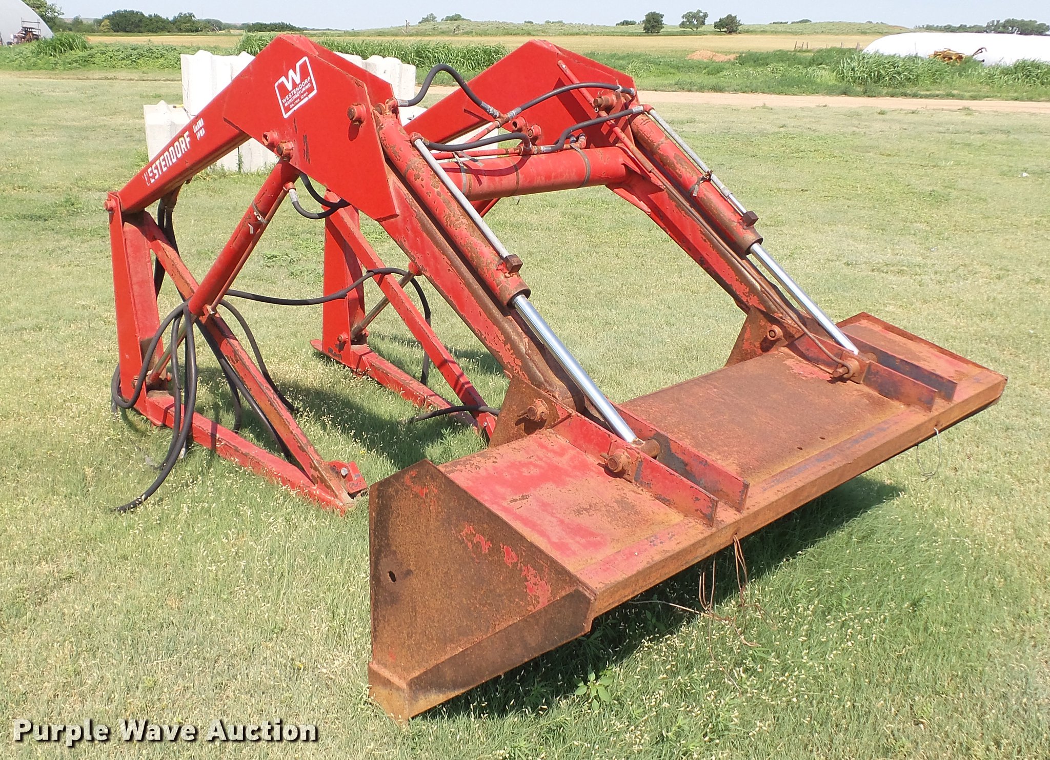 Westendorf WL-21 loader in Lake City, KS | Item DC4181 sold | Purple Wave