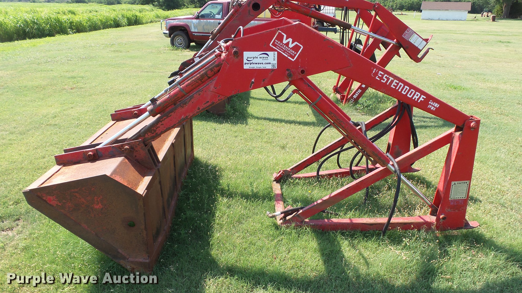 Westendorf WL-21 loader in Lake City, KS | Item DC4181 sold | Purple Wave