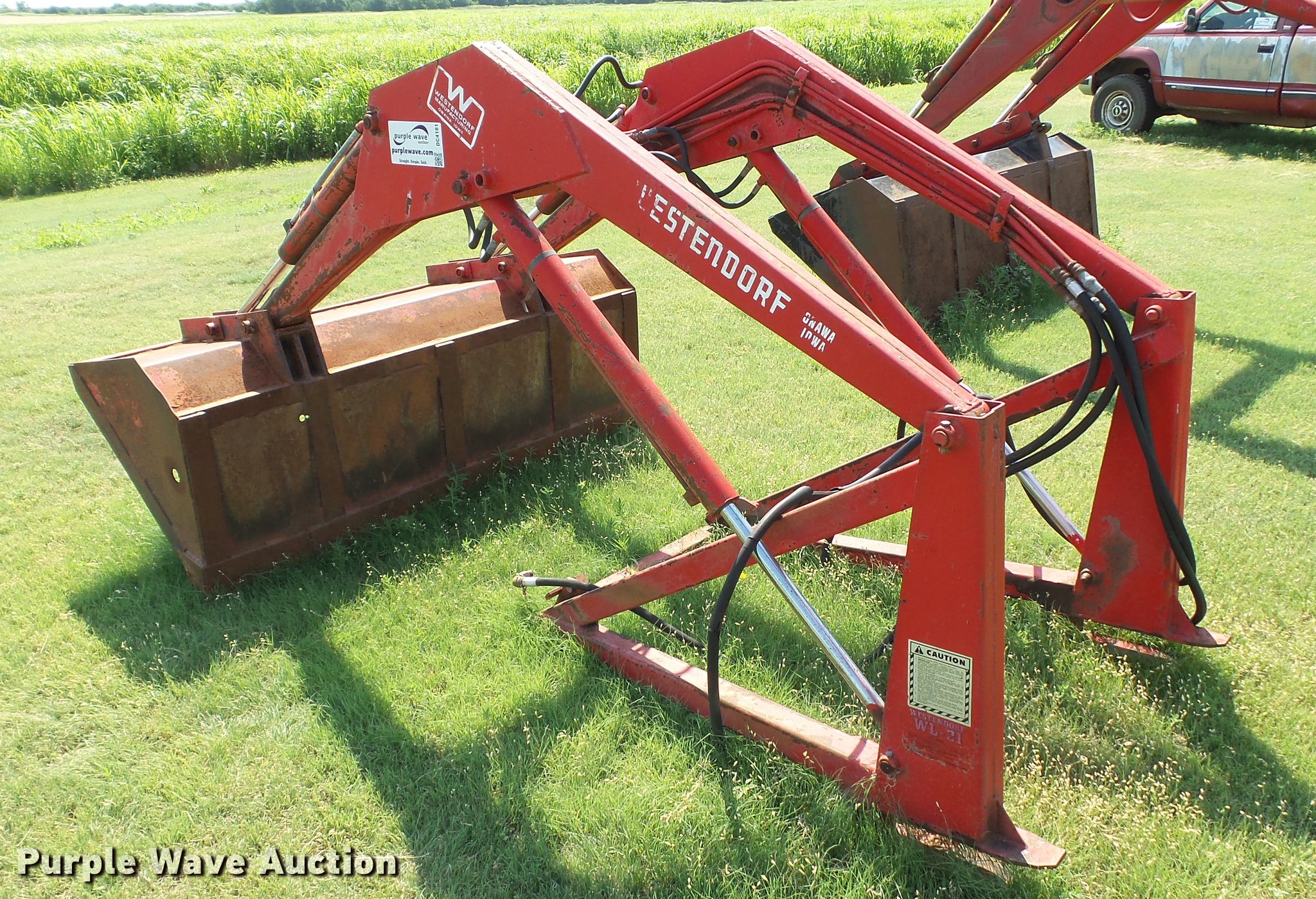 Westendorf WL-21 loader in Lake City, KS | Item DC4181 sold | Purple Wave