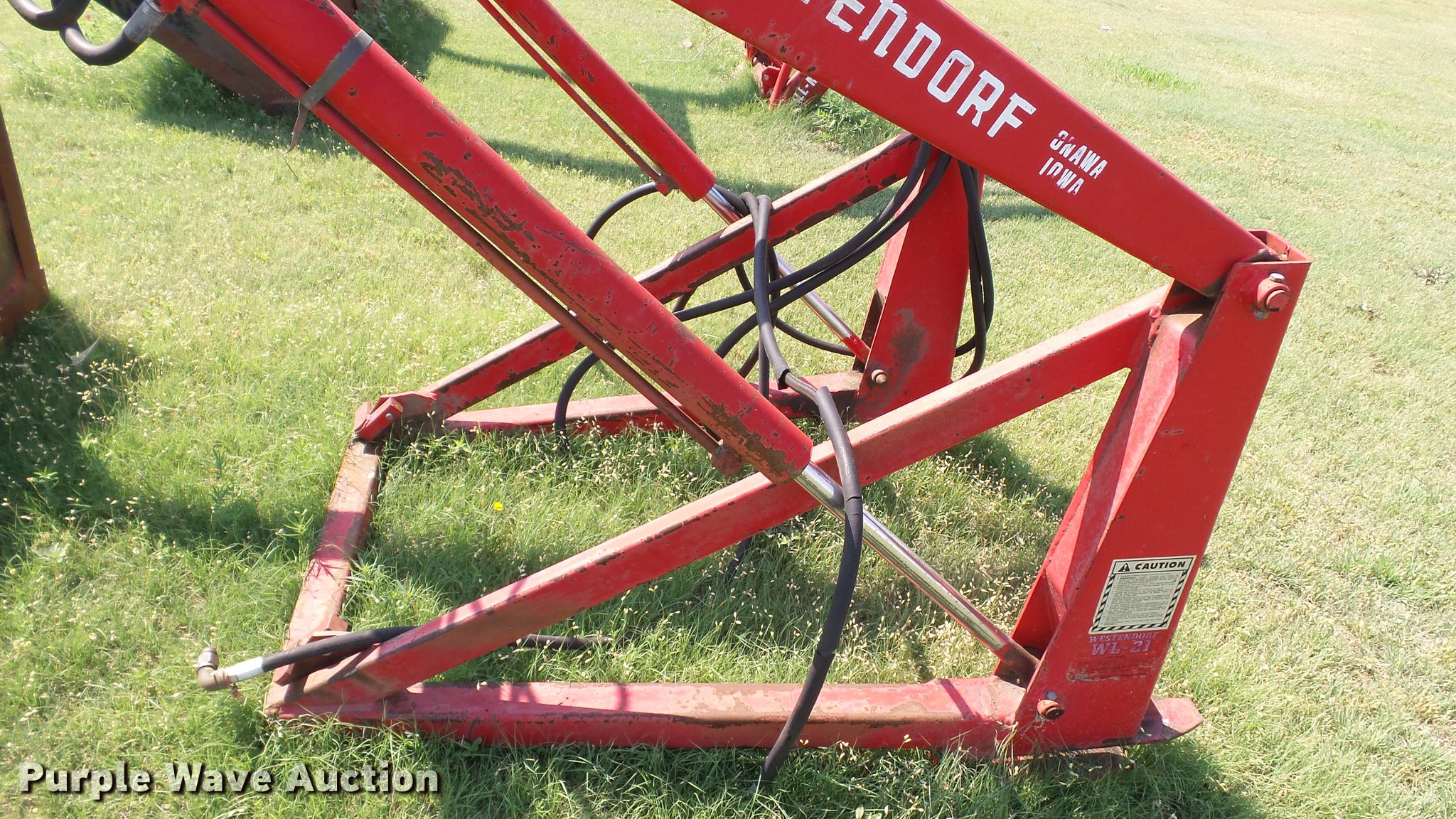 Westendorf WL-21 loader in Lake City, KS | Item DC4181 sold | Purple Wave