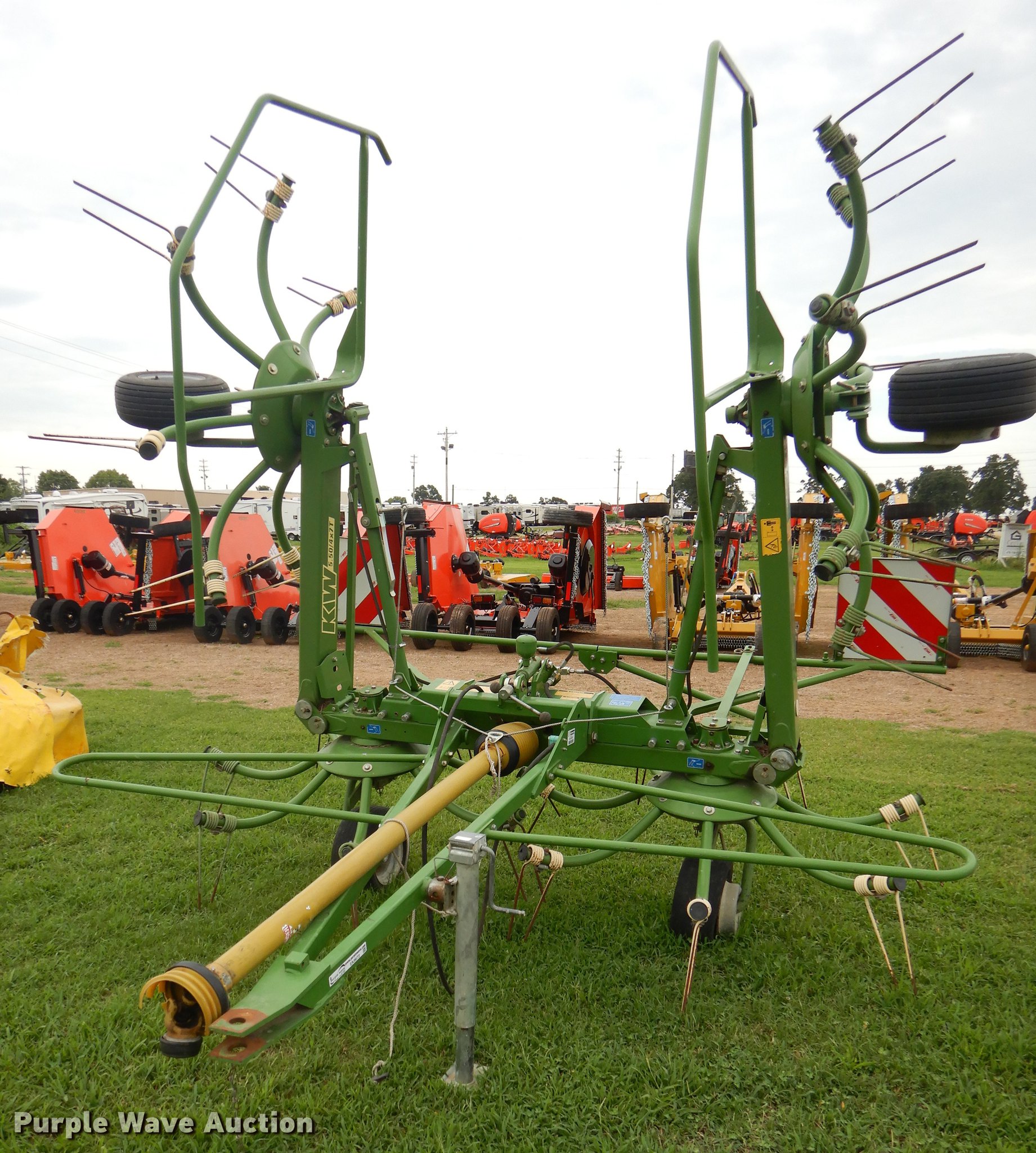 2007 Krone KW 5.50/4x7 tedder in Springdale, AR | Item EK9672 sold ...