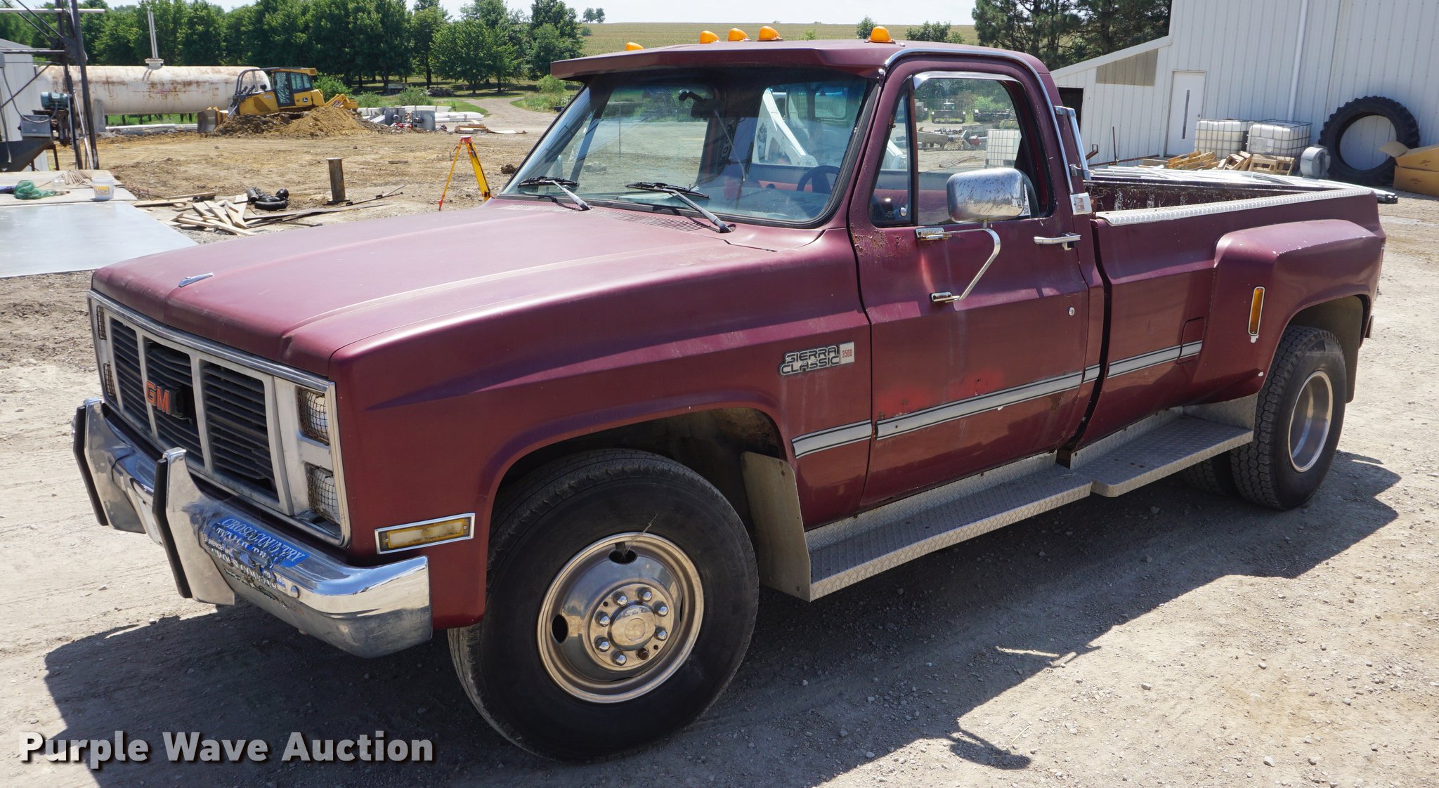 1987 GMC R3500 pickup truck in Hiawatha, KS | Item DD7826 sold | Purple ...