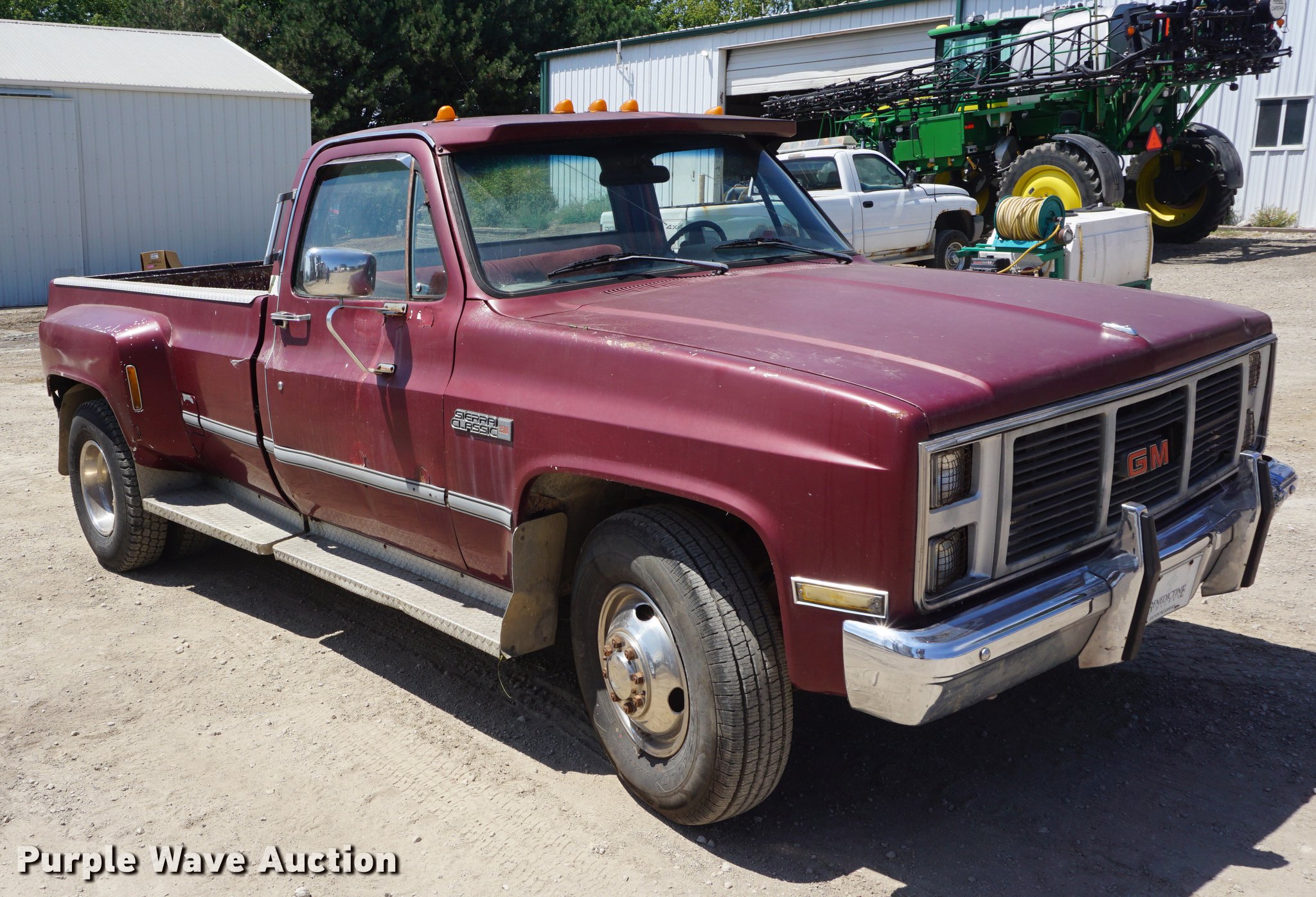 1987 GMC R3500 pickup truck in Hiawatha, KS | Item DD7826 sold | Purple ...