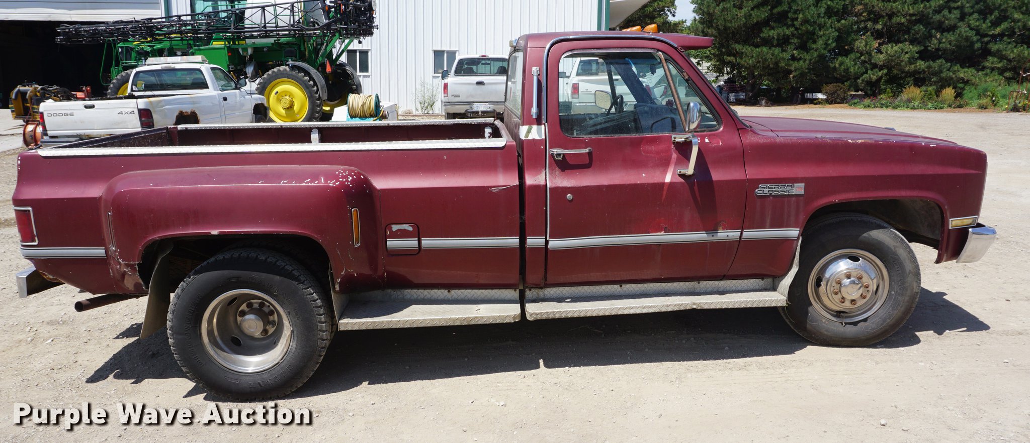 1987 GMC R3500 pickup truck in Hiawatha, KS | Item DD7826 sold | Purple ...