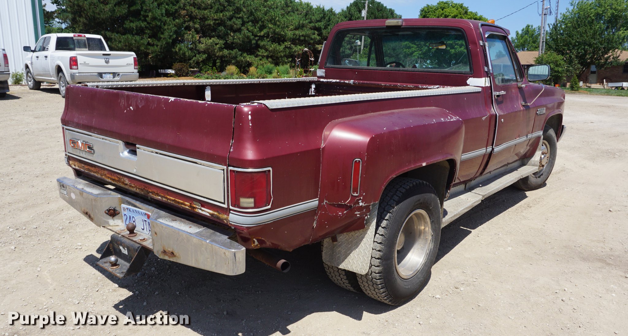 1987 GMC R3500 pickup truck in Hiawatha, KS | Item DD7826 sold | Purple ...