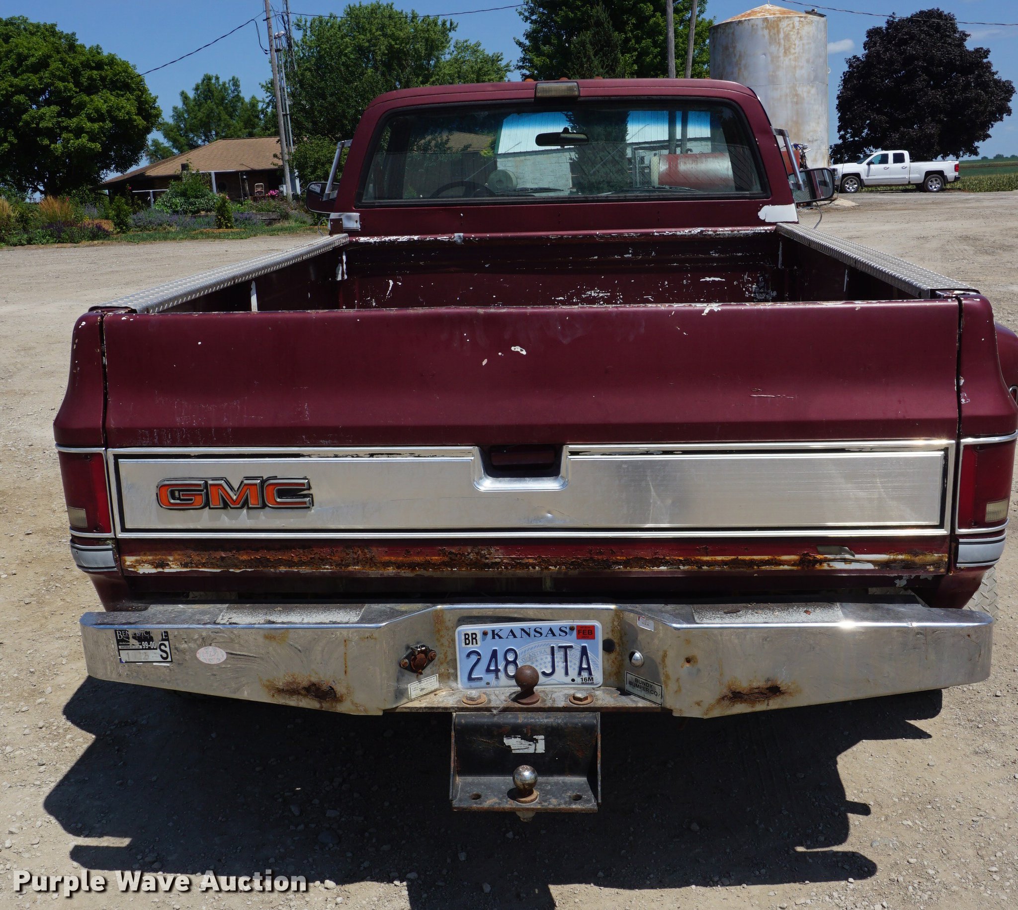 1987 GMC R3500 pickup truck in Hiawatha, KS | Item DD7826 sold | Purple ...