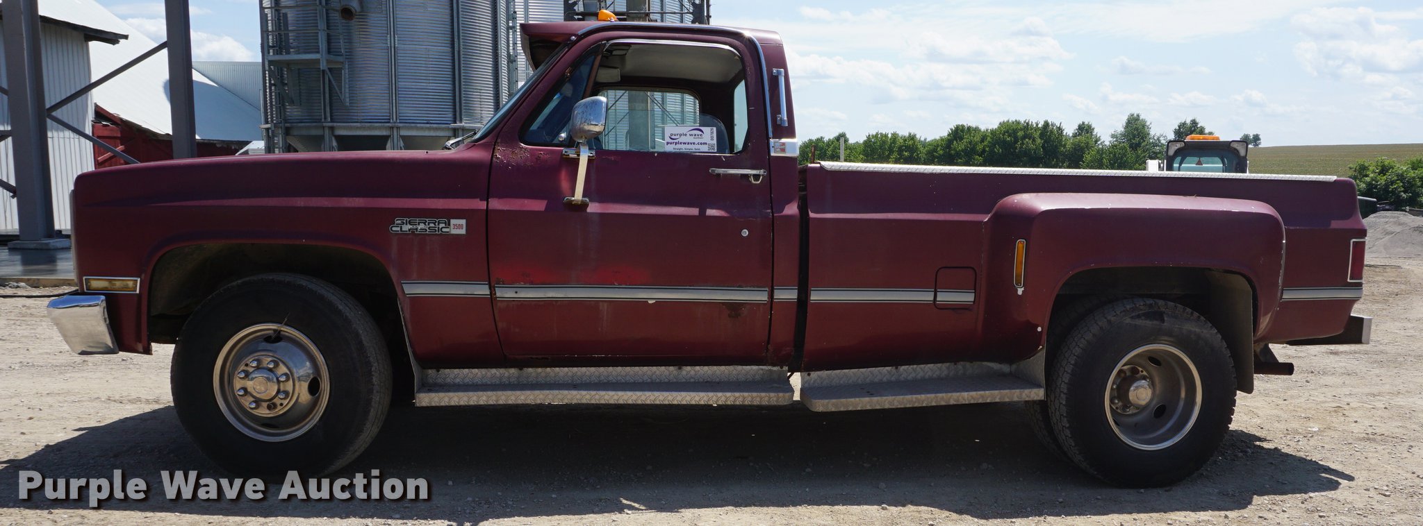 1987 GMC R3500 pickup truck in Hiawatha, KS | Item DD7826 sold | Purple ...