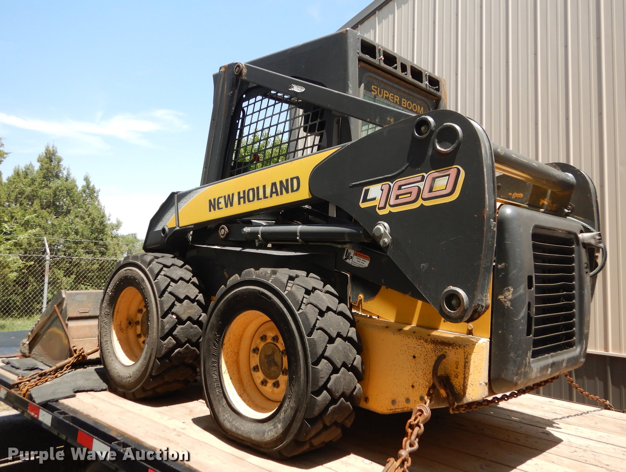 2006 New Holland L160 skid steer in Wichita, KS | Item DB8370 sold ...