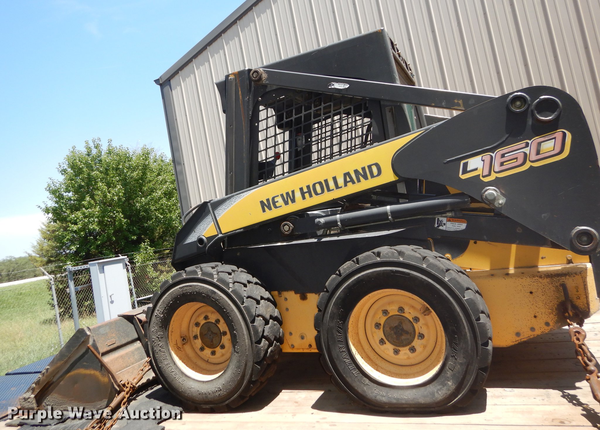 2006 New Holland L160 skid steer in Wichita, KS | Item DB8370 sold ...
