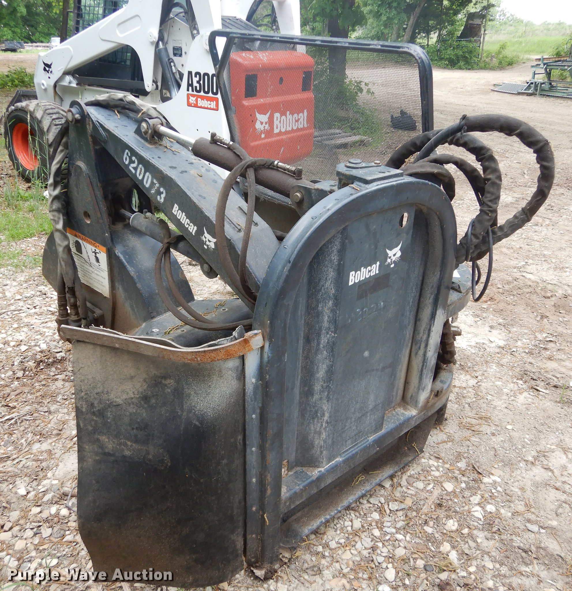 Bobcat SG60 stump grinder in Manhattan, KS | Item DB8485 sold | Purple Wave