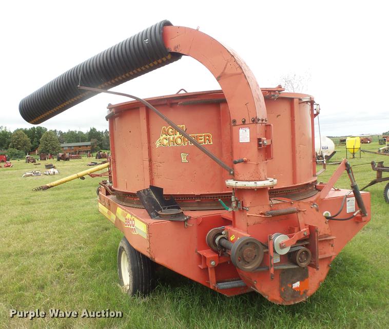 Agri-Chopper 5600 bale processor/tub grinder in Veblen, SD | Item ...