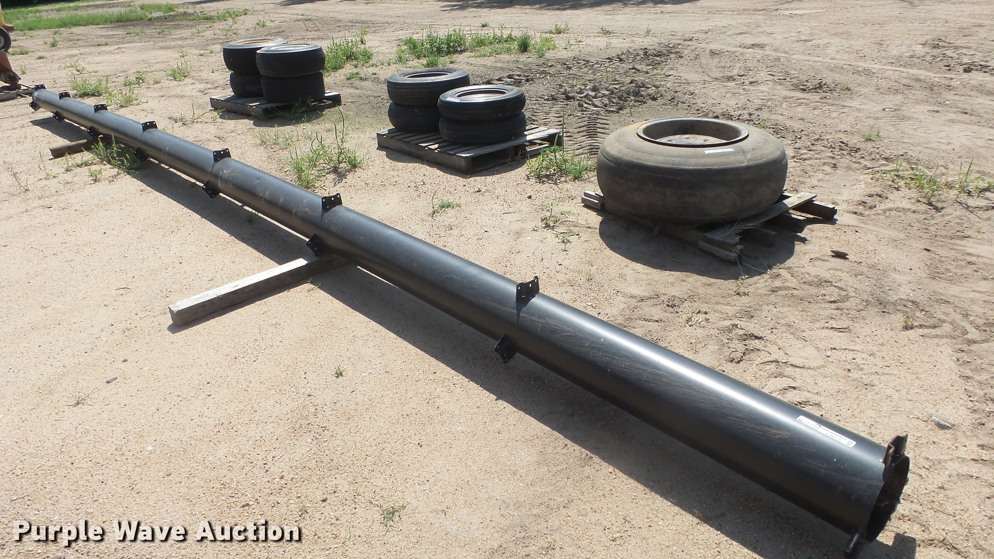 Steel auger tube in Kinsley, KS | Item ES9318 sold | Purple Wave