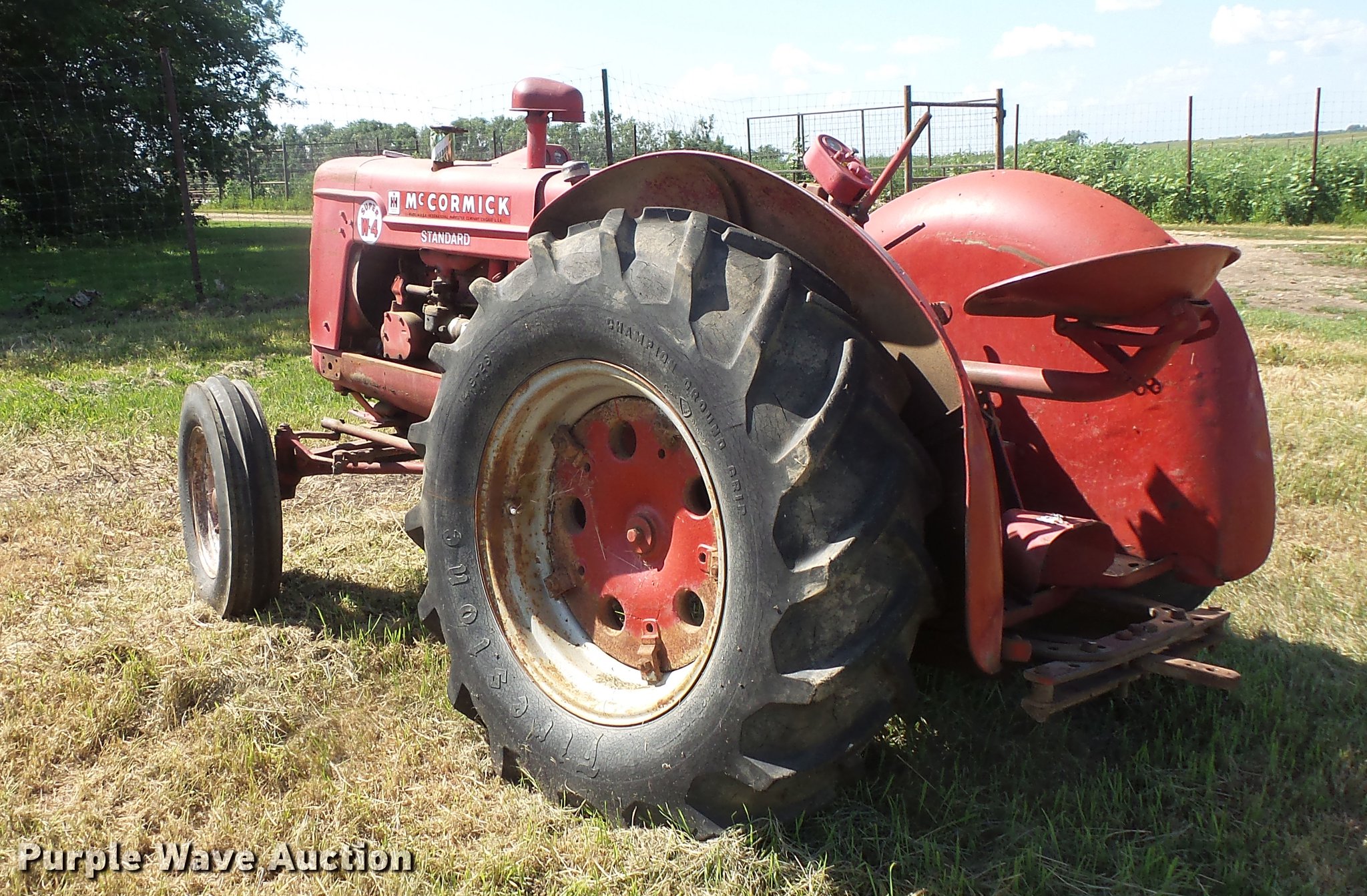 McCormick Super W-4 tractor in Veblen, SD | Item EV9033 sold | Purple Wave