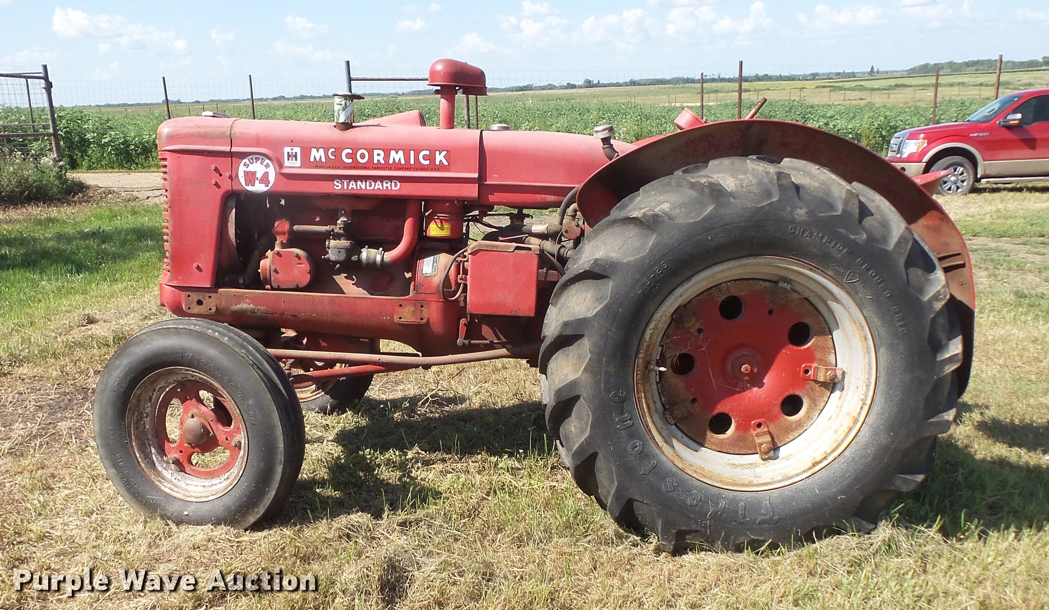 McCormick Super W-4 tractor in Veblen, SD | Item EV9033 sold | Purple Wave