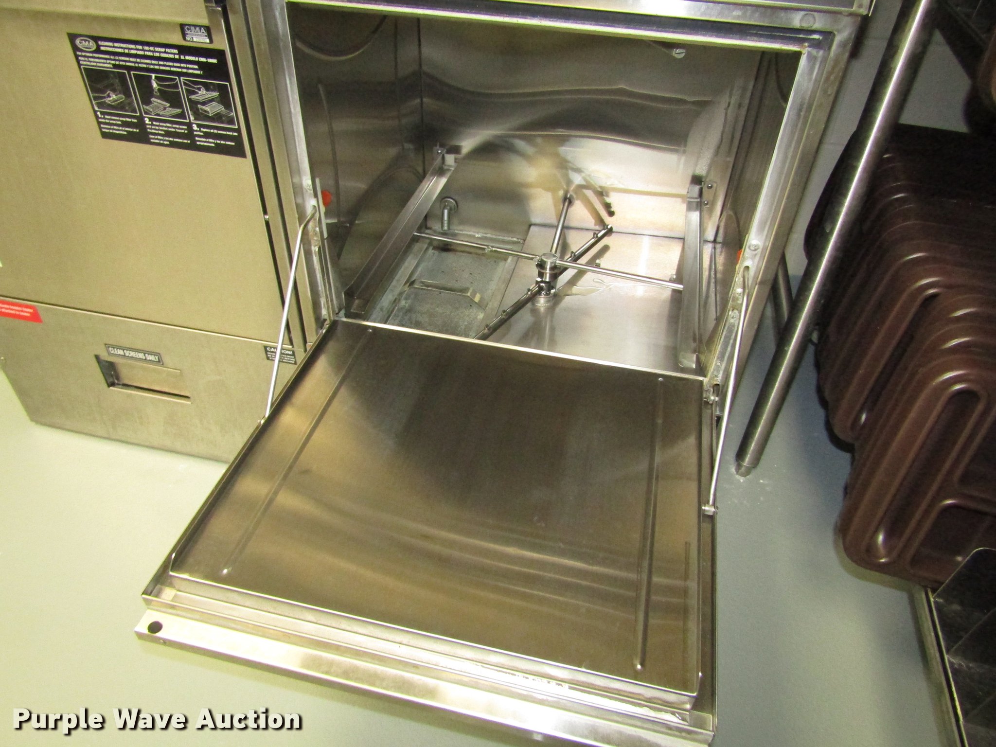 CMA 180UC dishwasher in Seward, NE | Item DO9065 sold | Purple Wave