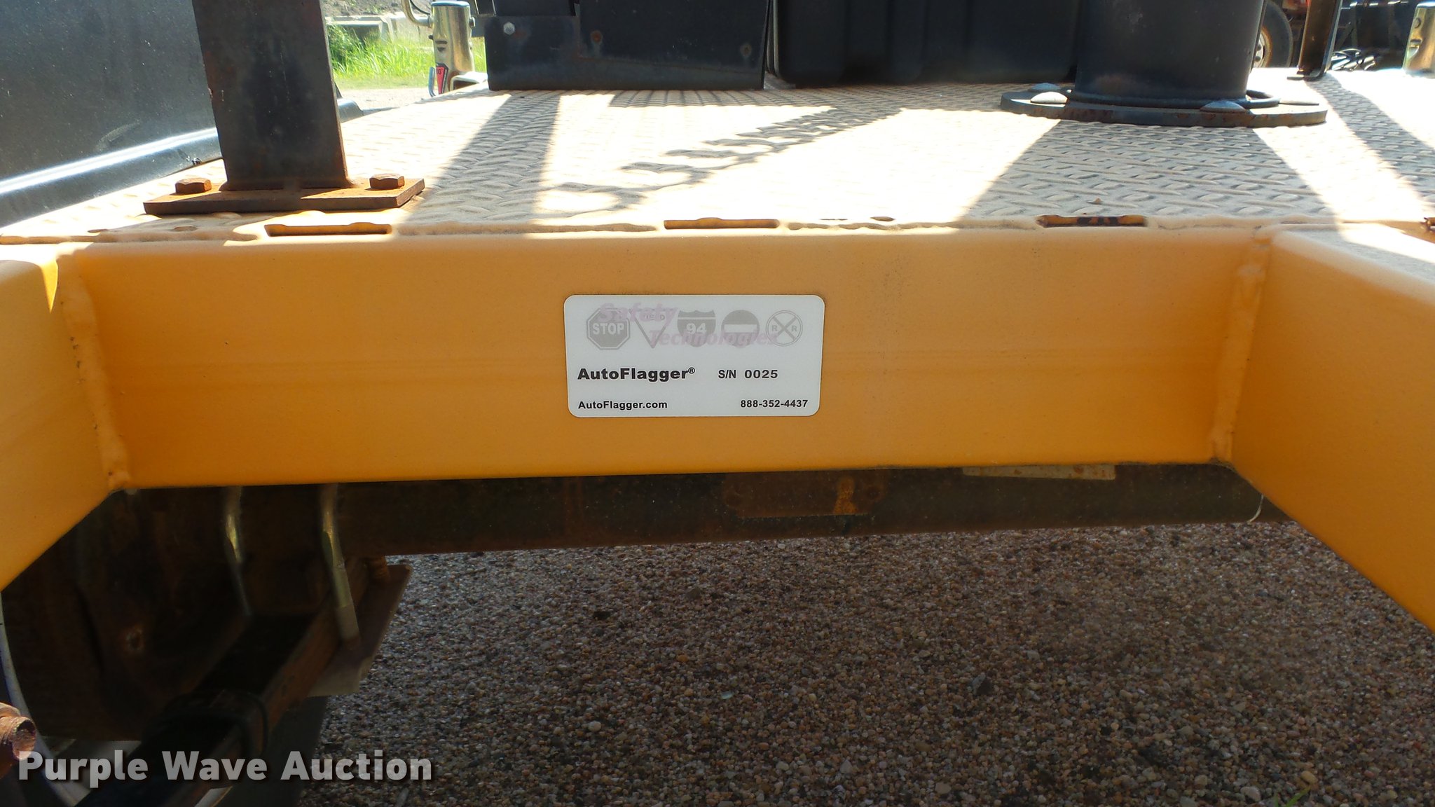 Safety Technologies auto flagger trailer in Bel Aire, KS | Item ET9433 ...