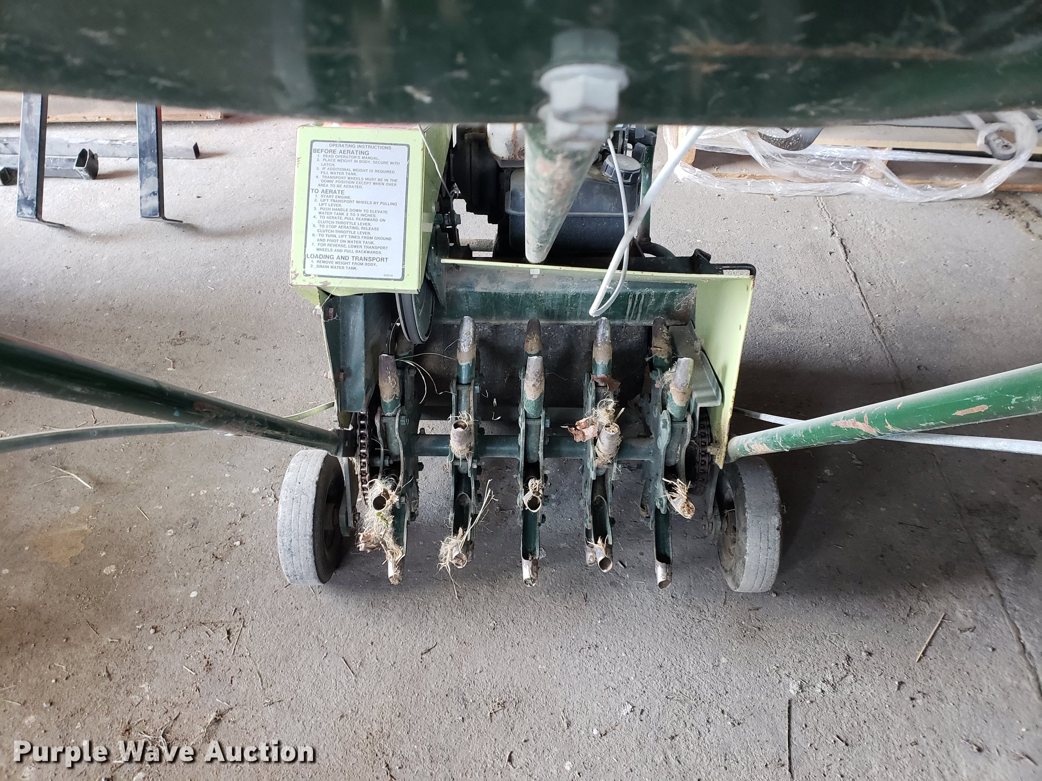 Ryan aerator in Kansas City, MO | Item DF2398 sold | Purple Wave
