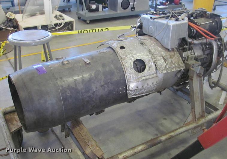 Turbo Jet J85-GE-17 turbine engine in Ardmore, OK | Item DZ9987 sold ...