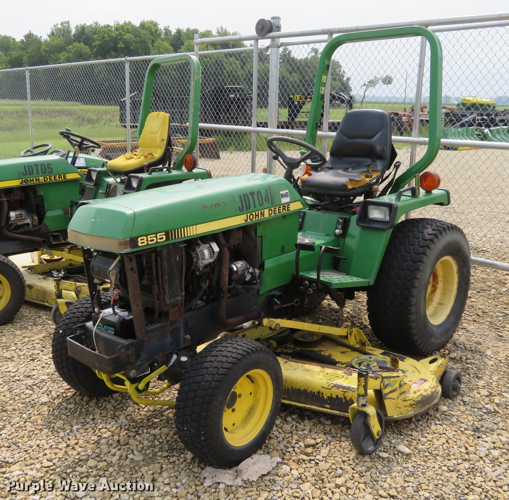 John Deere 855 utility tractor in Abilene, KS | Item DE6376 sold ...