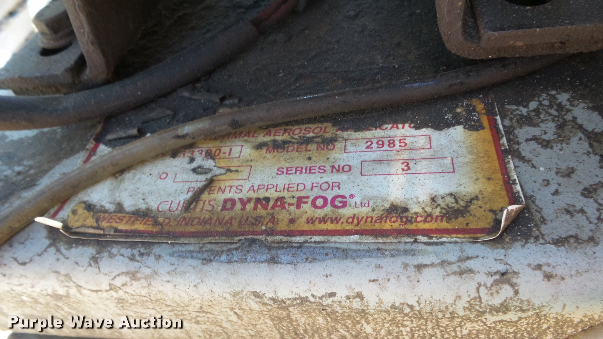 Curtis Dyna-Fog 2985 mosquito fogger in Lyons, KS | Item DE7265 sold ...