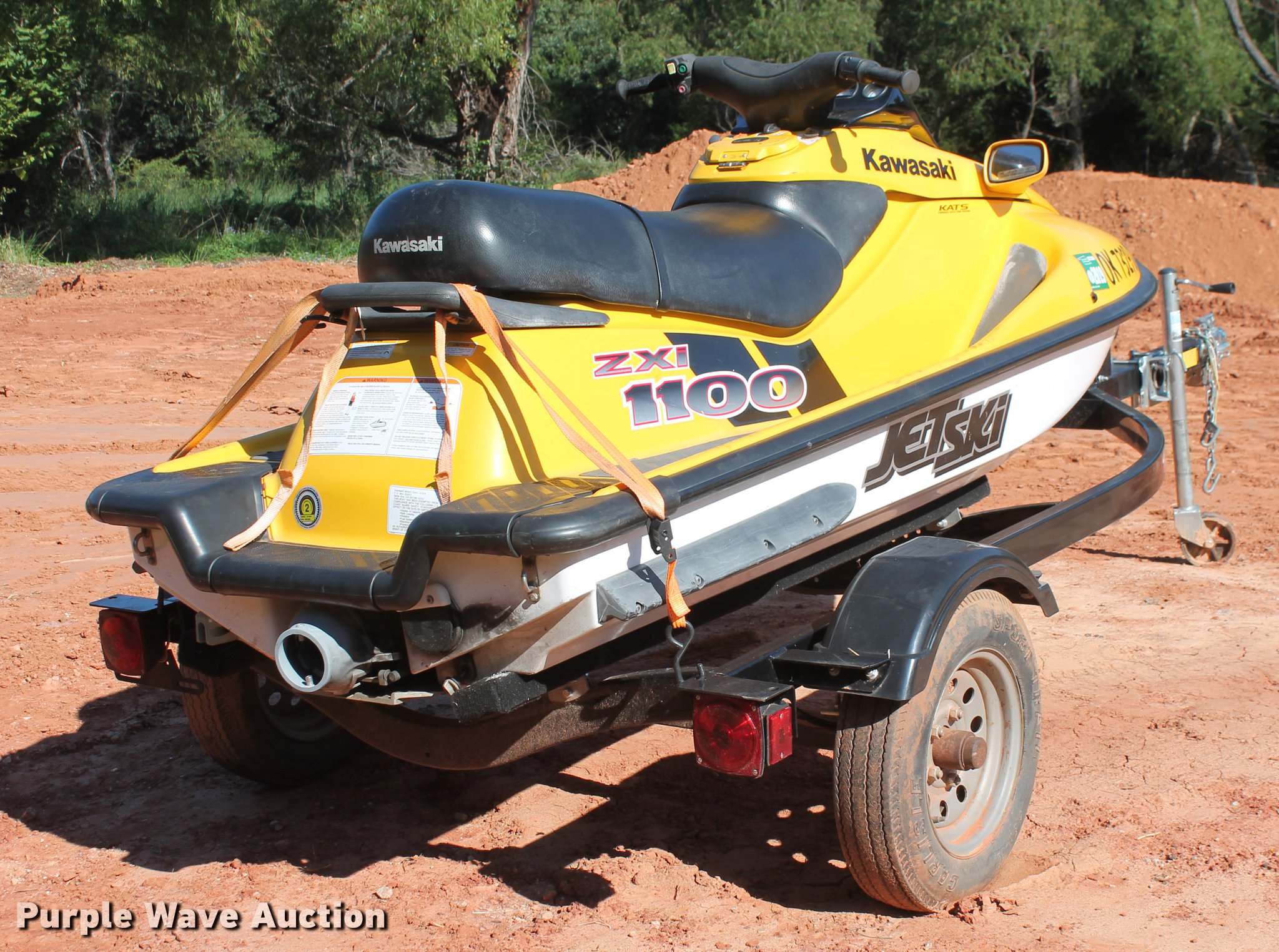 2001 Kawasaki 1100ZXI personal watercraft in Choctaw, OK | Item DD3455 ...