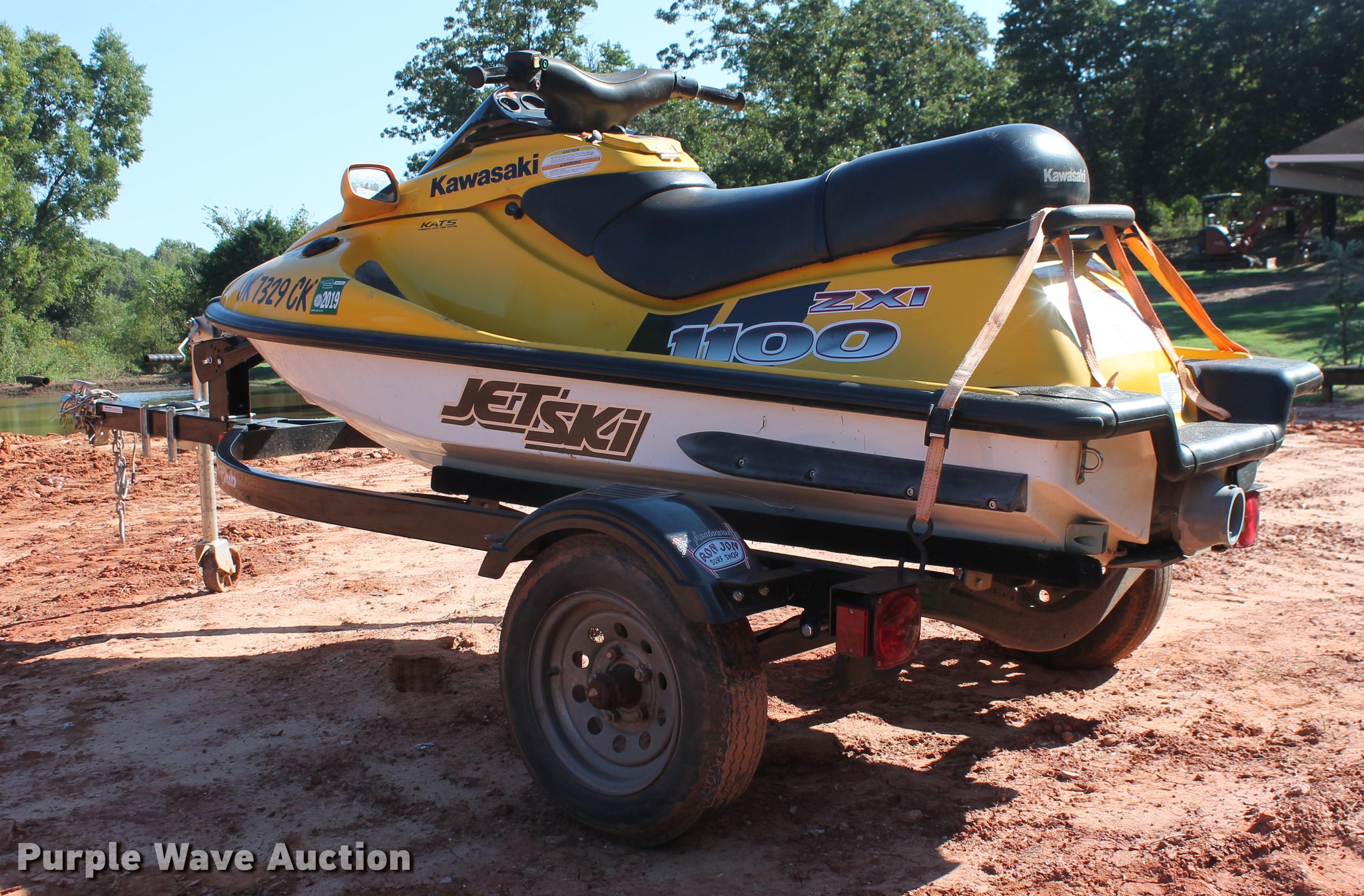 2001 Kawasaki 1100ZXI personal watercraft in Choctaw, OK | Item DD3455 ...