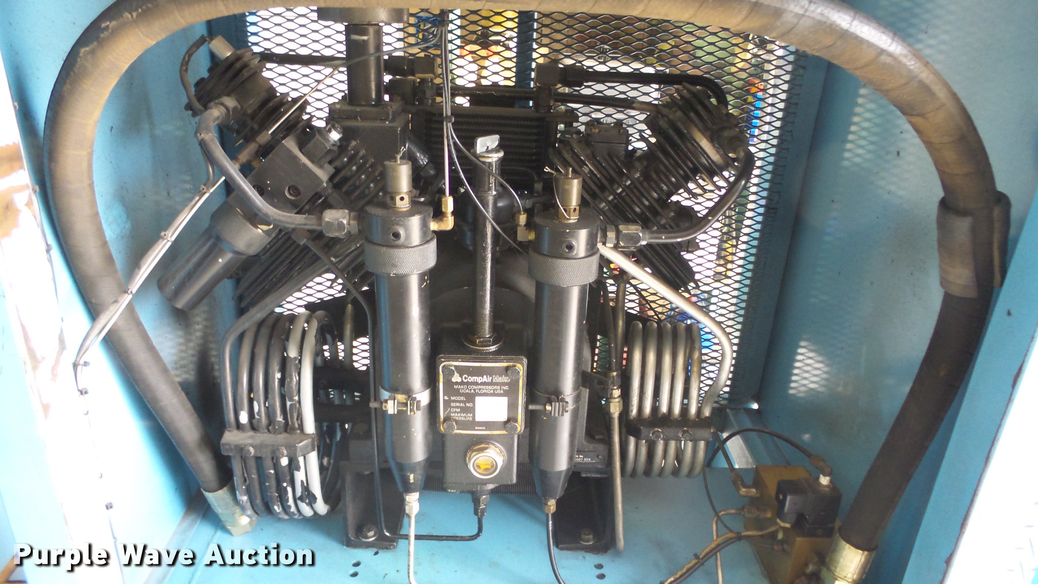 Mako CompAir breathing air compressor in Augusta, KS | Item ES9471 sold ...