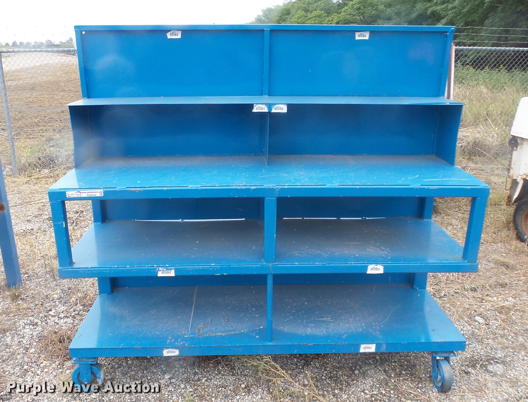 Steel shop table in Hesston, KS | Item FE9044 sold | Purple Wave