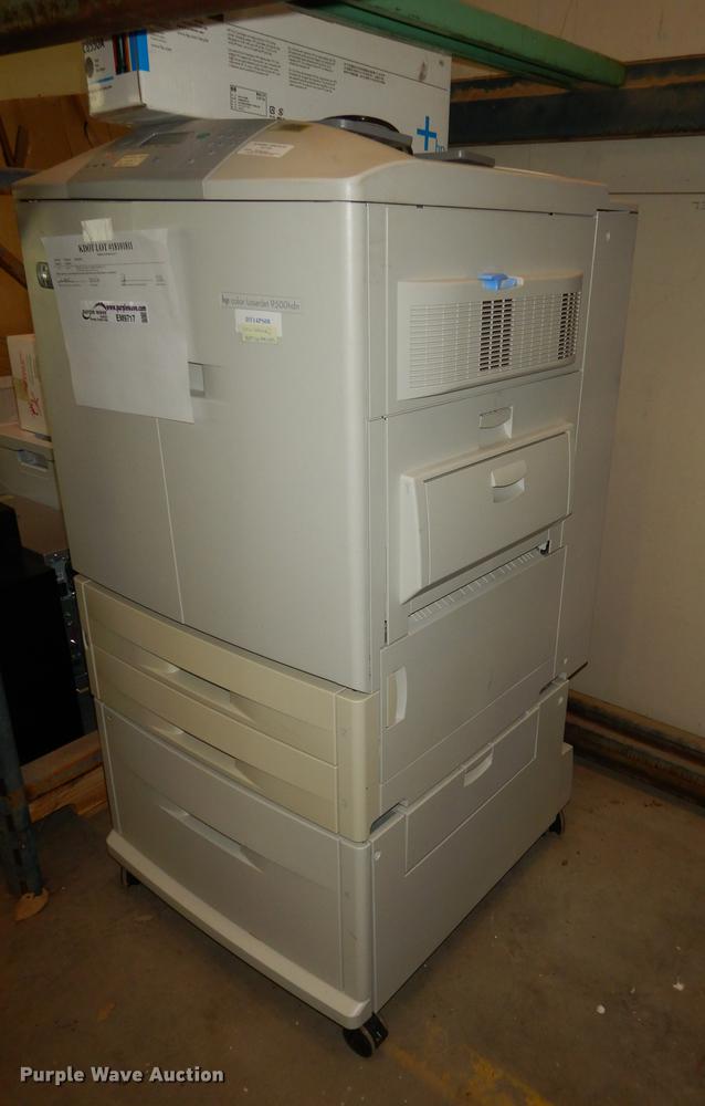 HP Laserjet 9500HDN printer in Topeka, KS | Item EM9717 sold | Purple Wave