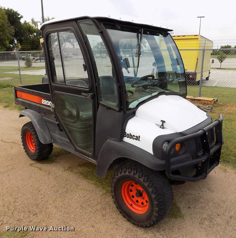 2008 Bobcat 2200 utility vehicle in Hays, KS | Item ER9143 sold ...
