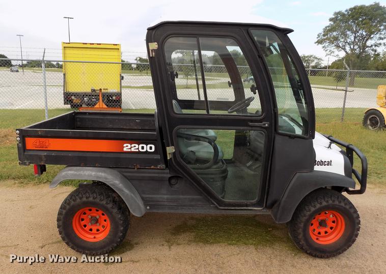 2008 Bobcat 2200 utility vehicle in Hays, KS | Item ER9143 sold ...