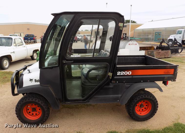 2008 Bobcat 2200 utility vehicle in Hays, KS | Item ER9143 sold ...