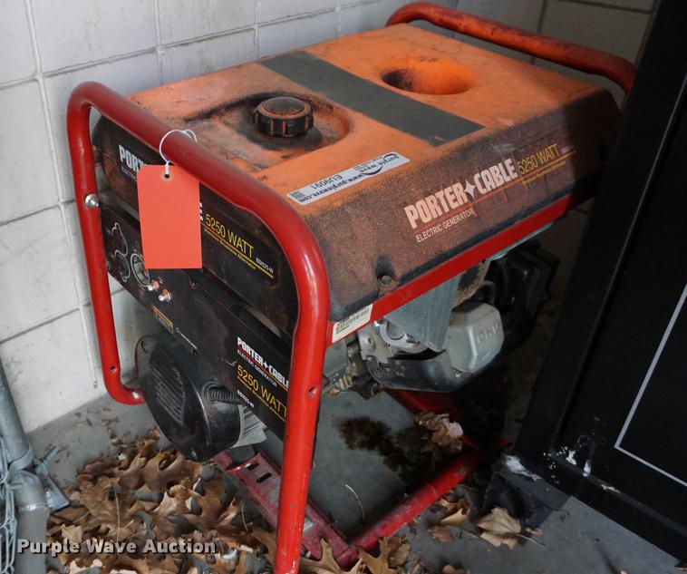 Porter Cable generator in Prairie Village, KS | Item EU9091 sold ...