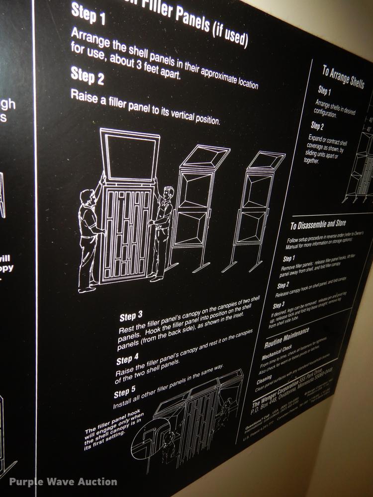 (9) Wenger Travel Master choir shells in Lawrence, KS | Item FC9404 ...