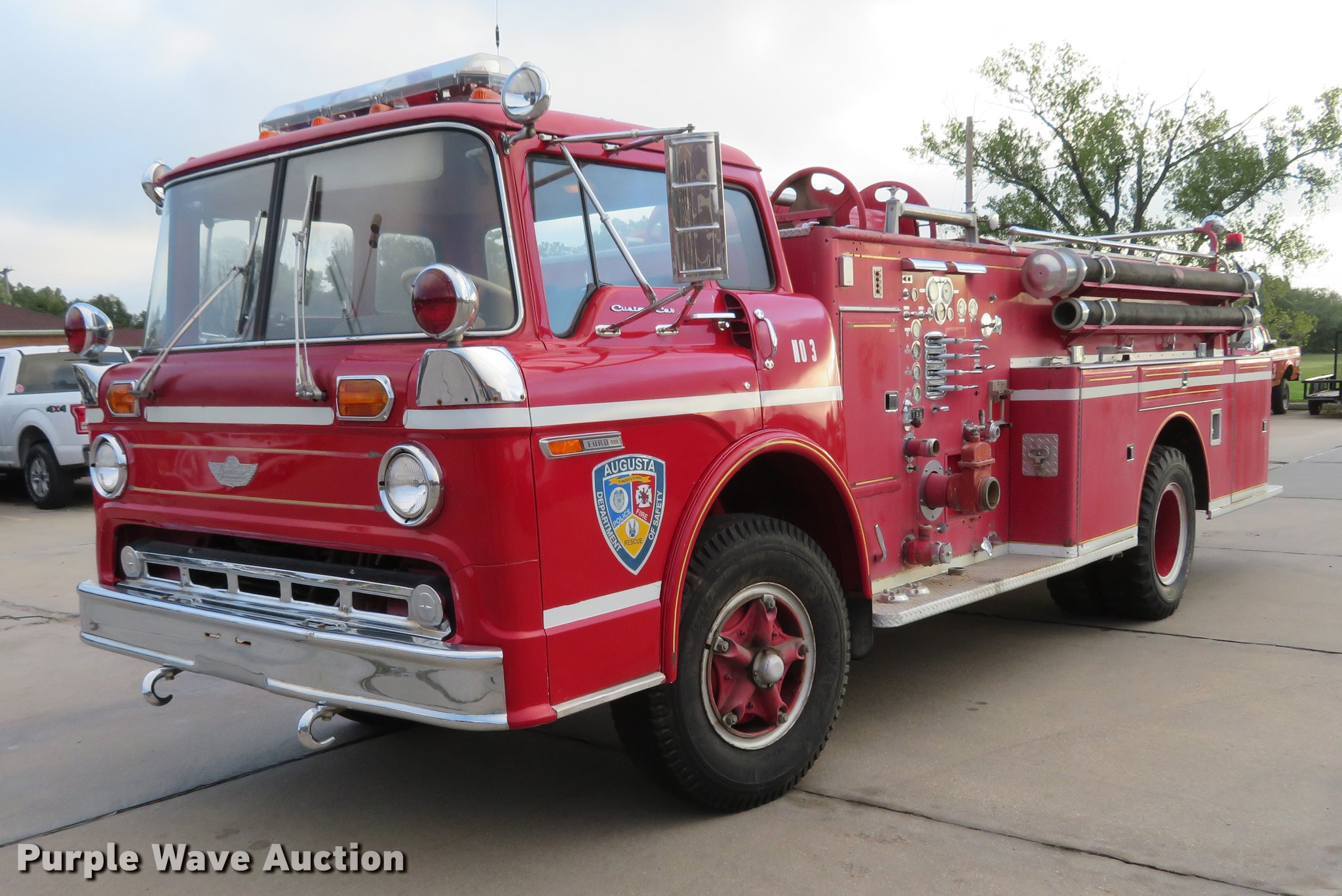 1972 Ford 900 Custom Cab fire truck in Augusta, KS | Item DE6424 sold ...