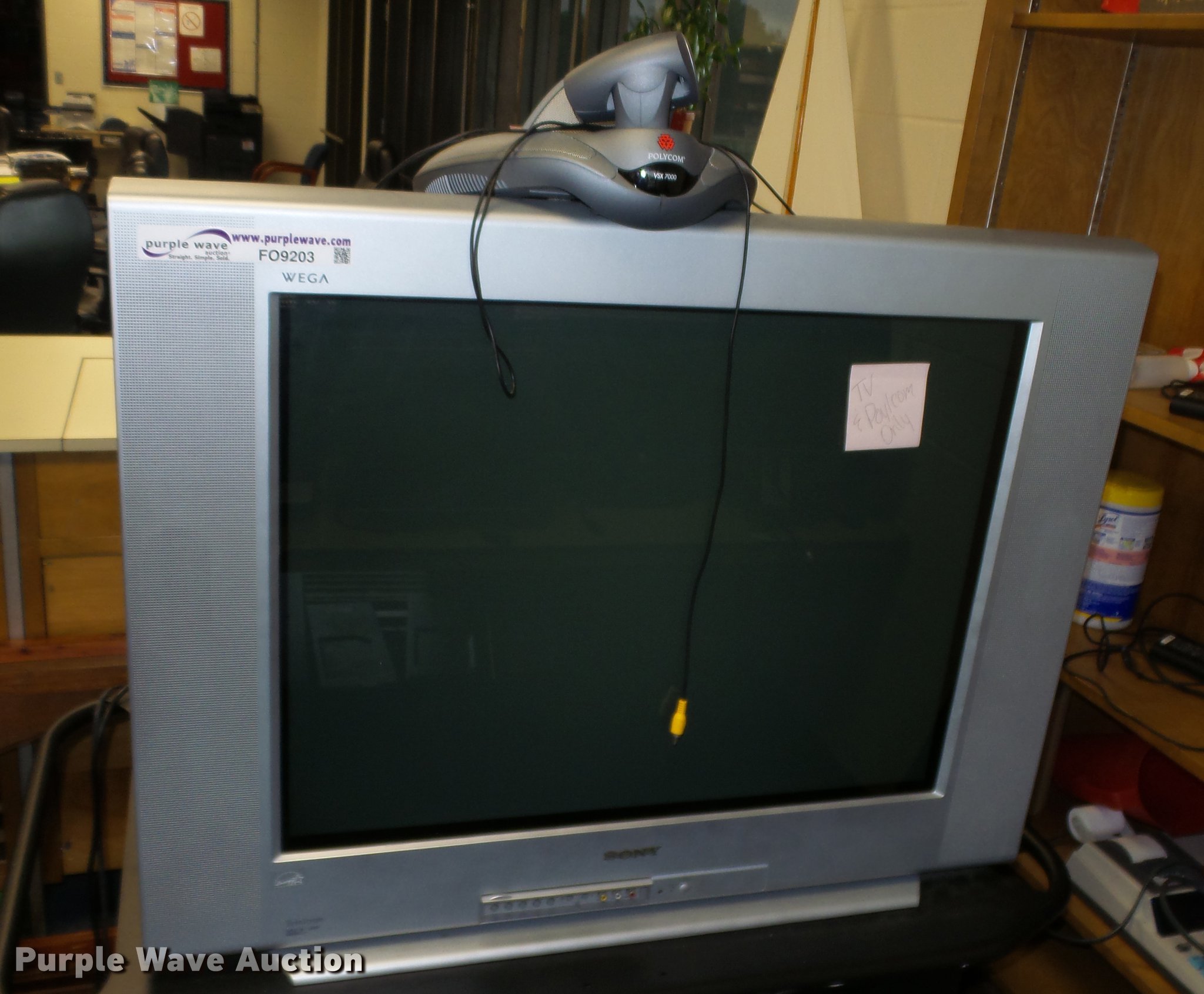 Polycom VSX7000 videoconference system and television in Rosalia, KS ...