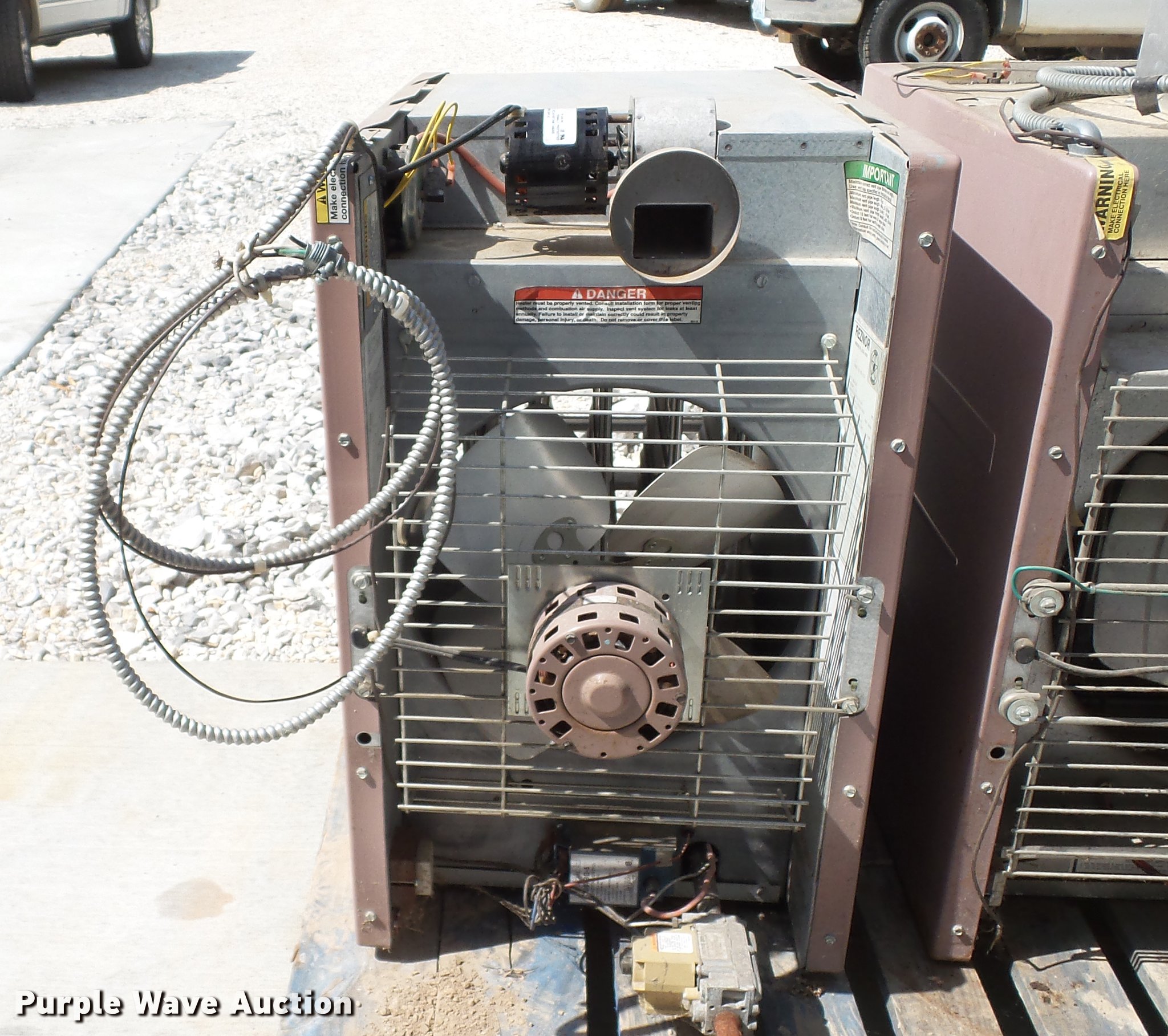 (2) Reznor natural gas furnaces in Troy, MO | Item DE4842 sold | Purple ...