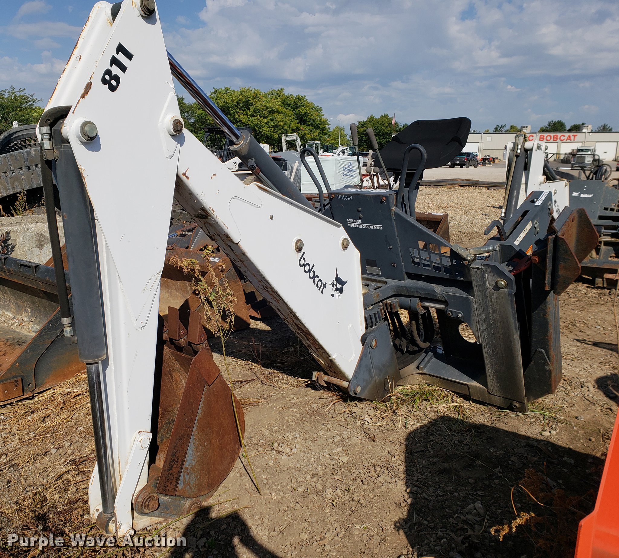 Bobcat 811 skid steer backhoe attachment in Olathe, KS | Item EF9899 ...