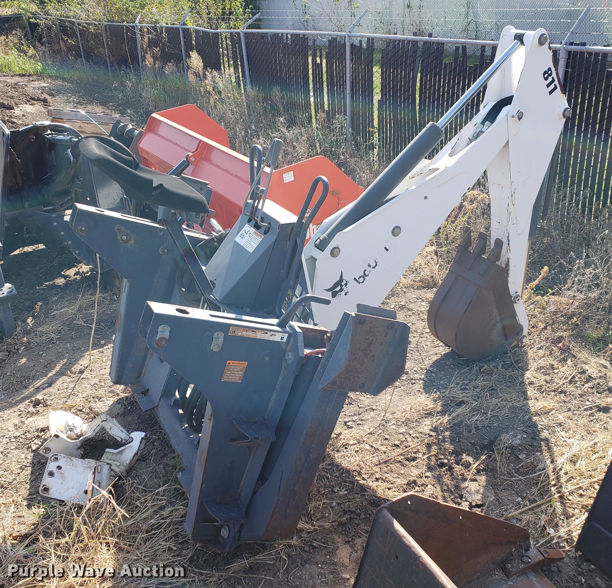Bobcat 811 skid steer backhoe attachment in Olathe, KS | Item EF9899 ...