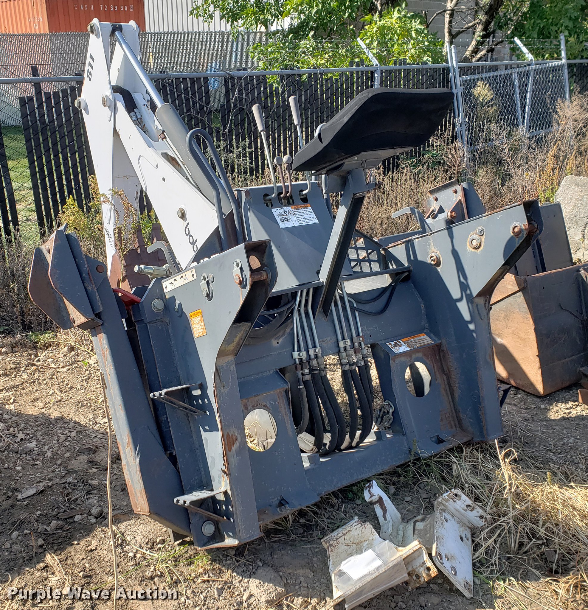 Bobcat 811 skid steer backhoe attachment in Olathe, KS | Item EF9899 ...