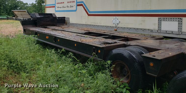 Vulcan lowboy equipment trailer in Gravois Mills, MO | Item EF9789 sold ...