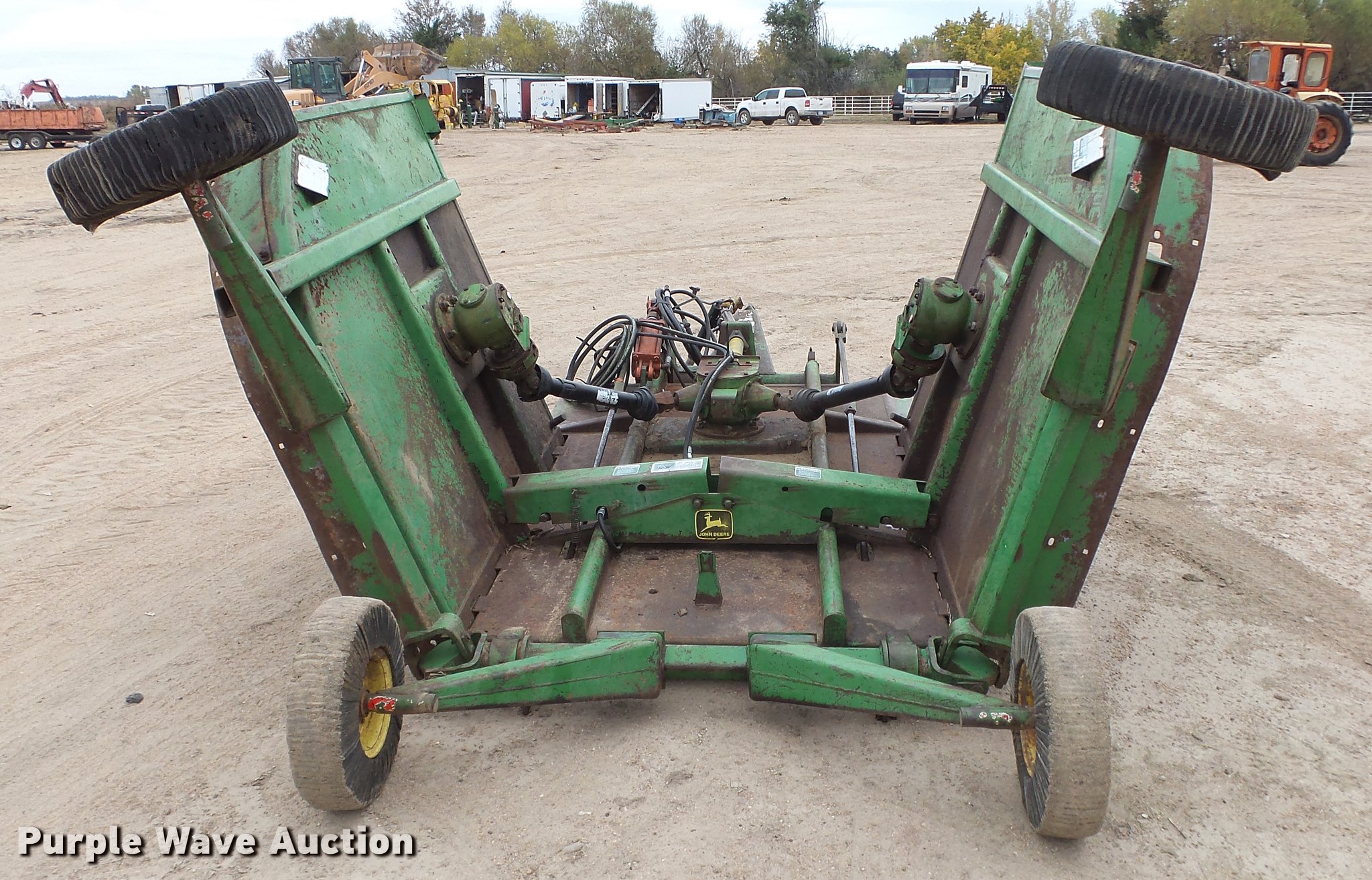 John Deere batwing rotary mower in Kinsley, KS | Item AM9088 sold ...