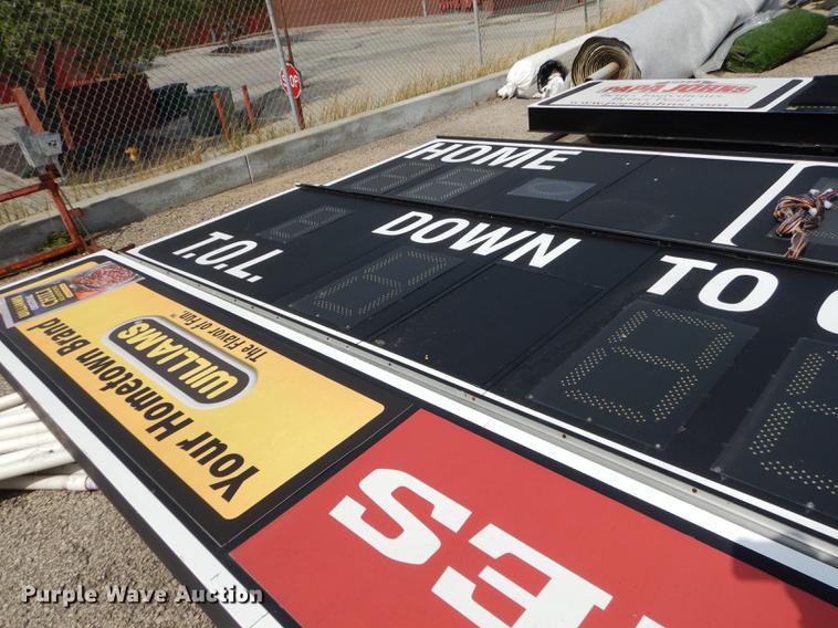 (2) Daktronics score boards in Overland Park, KS | Item EU9121 sold ...