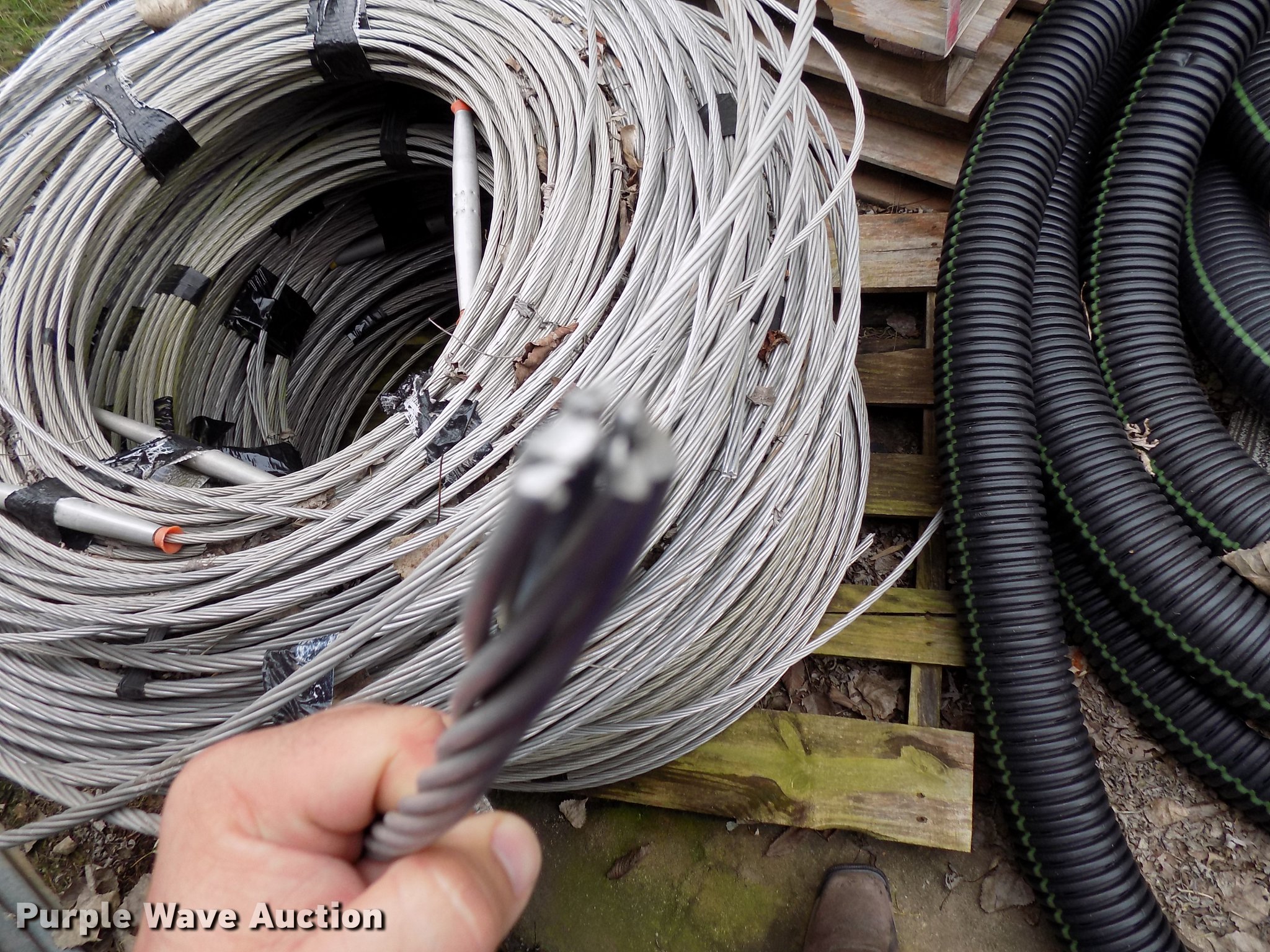 Seven strand steel cable in Oklahoma City, OK | Item FQ9053 sold ...
